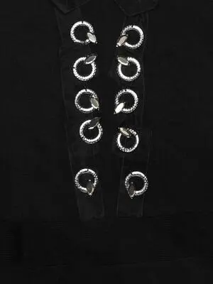 Marina Rinaldi Embellished Knit Top