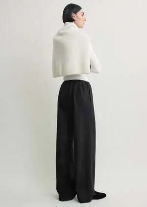 TOTEME Cashmere-wool Blend Trousers