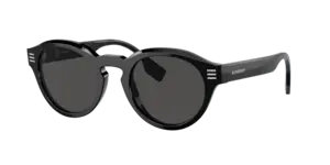 Burberry Round Frame Sunglasses - Dark Grey