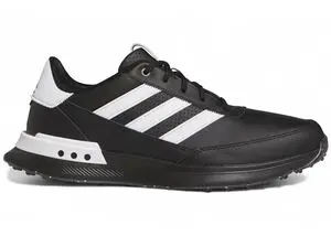 Adidas S2g Spikeless Leather 24 Golf - Black/grey Four/iron Metallic