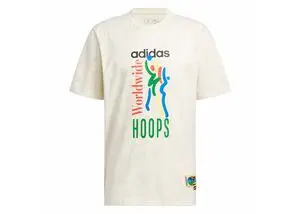 Adidas Worldwide Hoops Graphic Tee Shirt