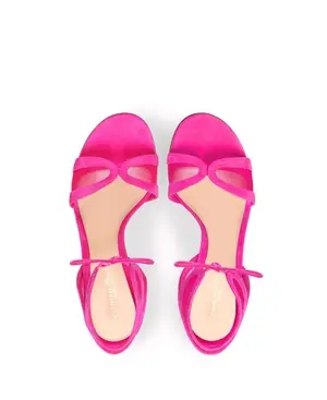 GIANVITO ROSSI Falene Sandal - Pink Suede