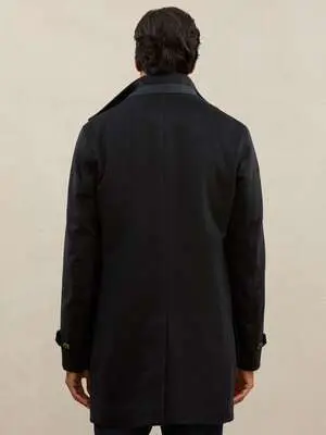 REISS Atelier 100% Cashmere Hybrid Overcoat With Removable Gilet