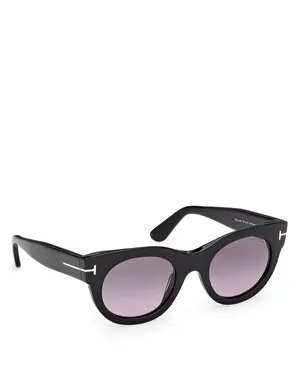 TOM FORD Round Frame Sunglasses