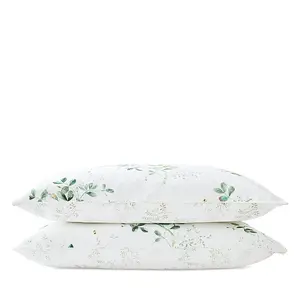 CHRISTY Peashoots Pillowcase Pair, King - Sage Green