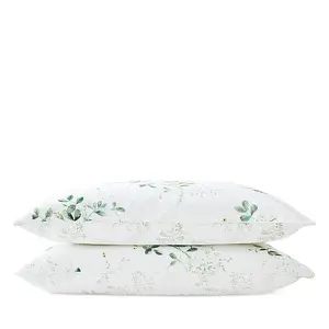 CHRISTY Peashoots Pillowcase Pair, Standard - Sage Green