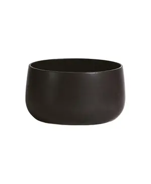 GHARYAN STONEWARE Serving Bowl - Matte Black