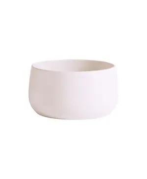 GHARYAN STONEWARE Serving Bowl - Matte White