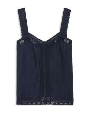 Zadig&Voltaire Celite Tomboy Top - Encre