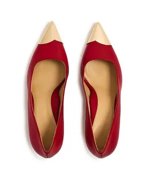 Marion Parke Nappa Ava Pump - Lipstick Red
