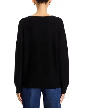T Tahari Long Sleeve Crewneck Pullover Sweater