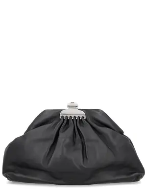Marc Jacobs Clutch With Clasp - Black