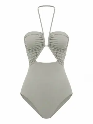Rick Owens One-piece Swimsuit - Grey