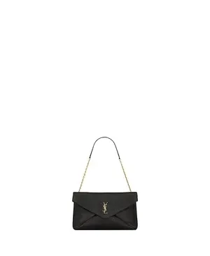 Saint Laurent Cassandre Large Pouch On Chain