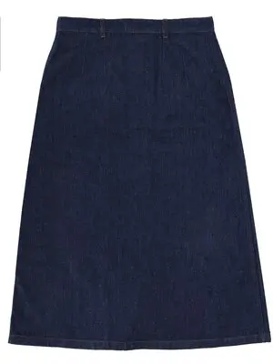 A.p.c. Skirt With Buttons - Denim