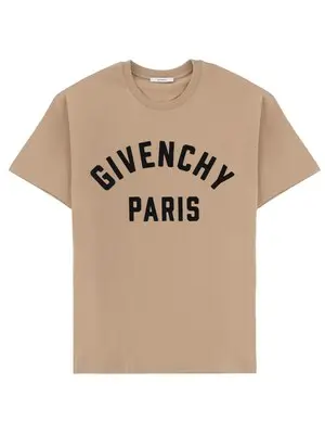 Givenchy T-shirt With Logo - Brown