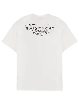 Givenchy Logo Print T-shirt - White