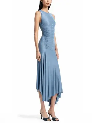 Victoria Beckham Woven And Draped Dress