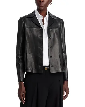 Lafayette 148 New York Leather Jackets For Women