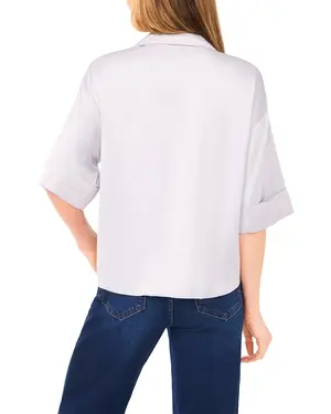CECE DUPRAZ Boxy Shirt - Blue Pearl