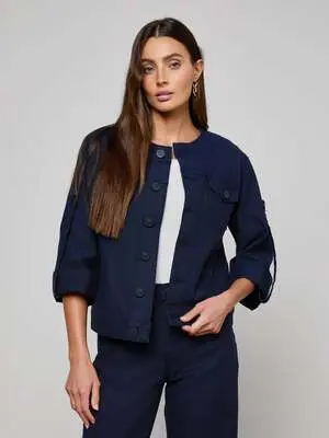 L'Agence Anouk Denim Jacket