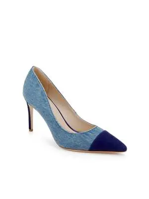 L'Agence Kendelle Denim Pump