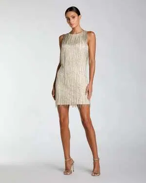 Beaded Cocktail Mini Dresses