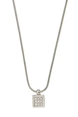 Dior Crystal Trotter Pendant Necklace