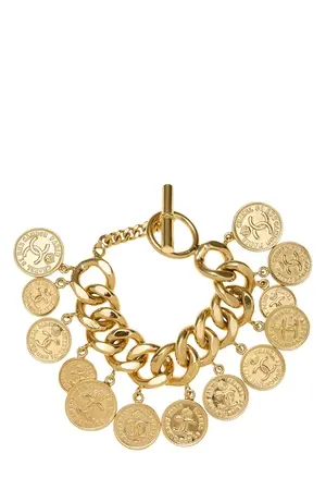 Chanel Coco Coins Charm Bracelet