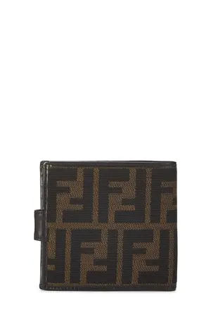 Fendi Zucca Canvas Bifold Wallet