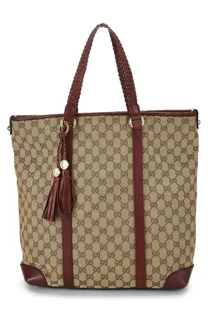 Gucci Original Gg Marrakech Tote - Burgundy