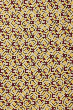 Hermès Printed Neck Tie - Yellow
