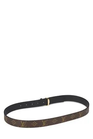 LOUIS VUITTON Monogram Canvas Initiales Reversible Ceinture