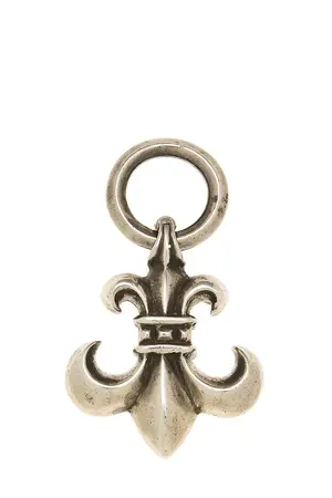 Chrome Hearts Sterling Bs Fleur-de-lis Pendant - Silver