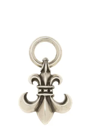 Chrome Hearts Sterling Bs Fleur-de-lis Pendant - Silver