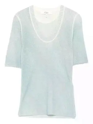 Chloé Fine-knit T-shirt