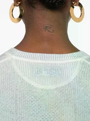 Chloé Fine-knit T-shirt