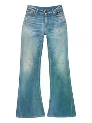 Acne Studios Flared Patch Trousers