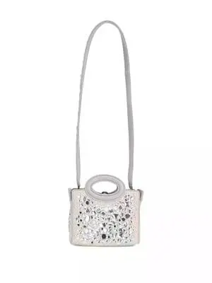 Valentino Garavani Crystal-embellished Top Handle Tote
