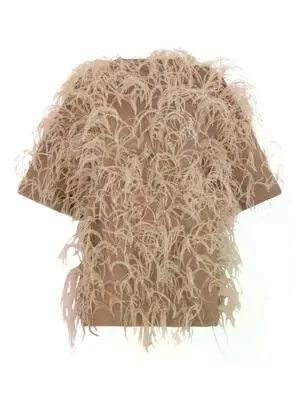 Valentino Garavani Feathered T-shirt