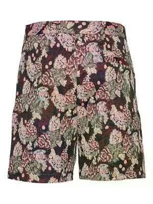 Henrik Vibskov Floral Jacquard Shorts