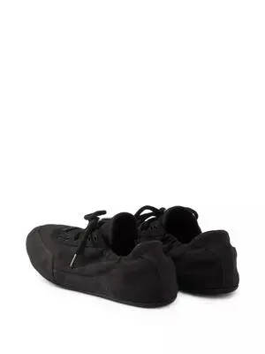 Prada Collapse Canvas Sneakers - Black