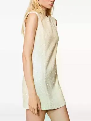 TWINSET Bouclé Sequinned Mini Dress