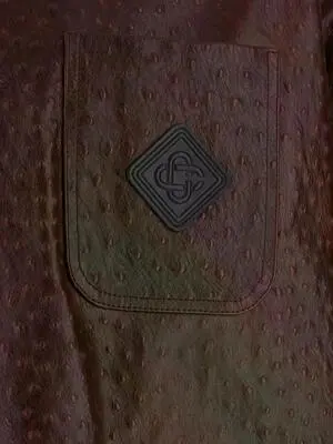 Casablanca Embossed Patch Jacket