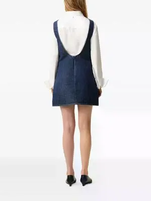 AMI Paris Denim Short Dress
