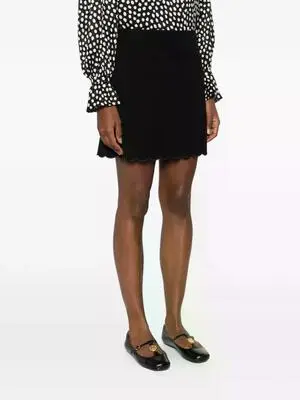 Chloé Scallop-hem Mini Skirt