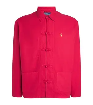 Polo Ralph Lauren Single Breasted Overshirts For Men