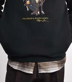 Polo Ralph Lauren Cotton-blend Polo Bear Hoodie