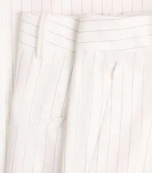 Good American Stripe Essential Suiting Trousers