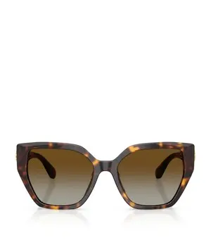 SWAROVSKI Sk6044u Irregular Sunglasses - Brown